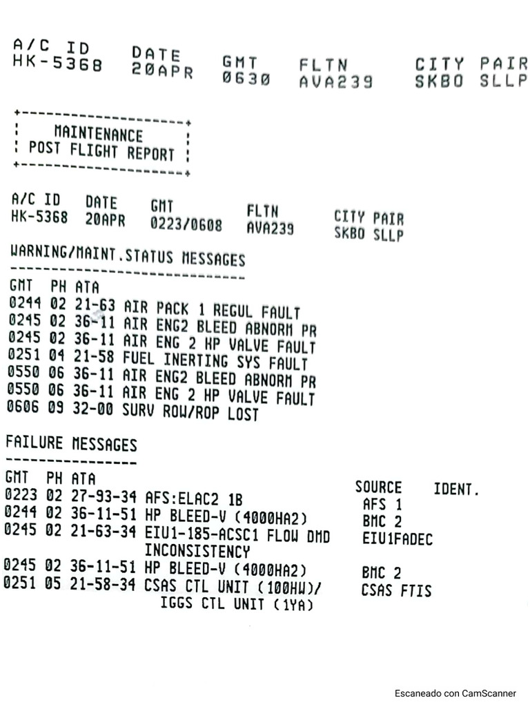 POS Flight Report | PDF