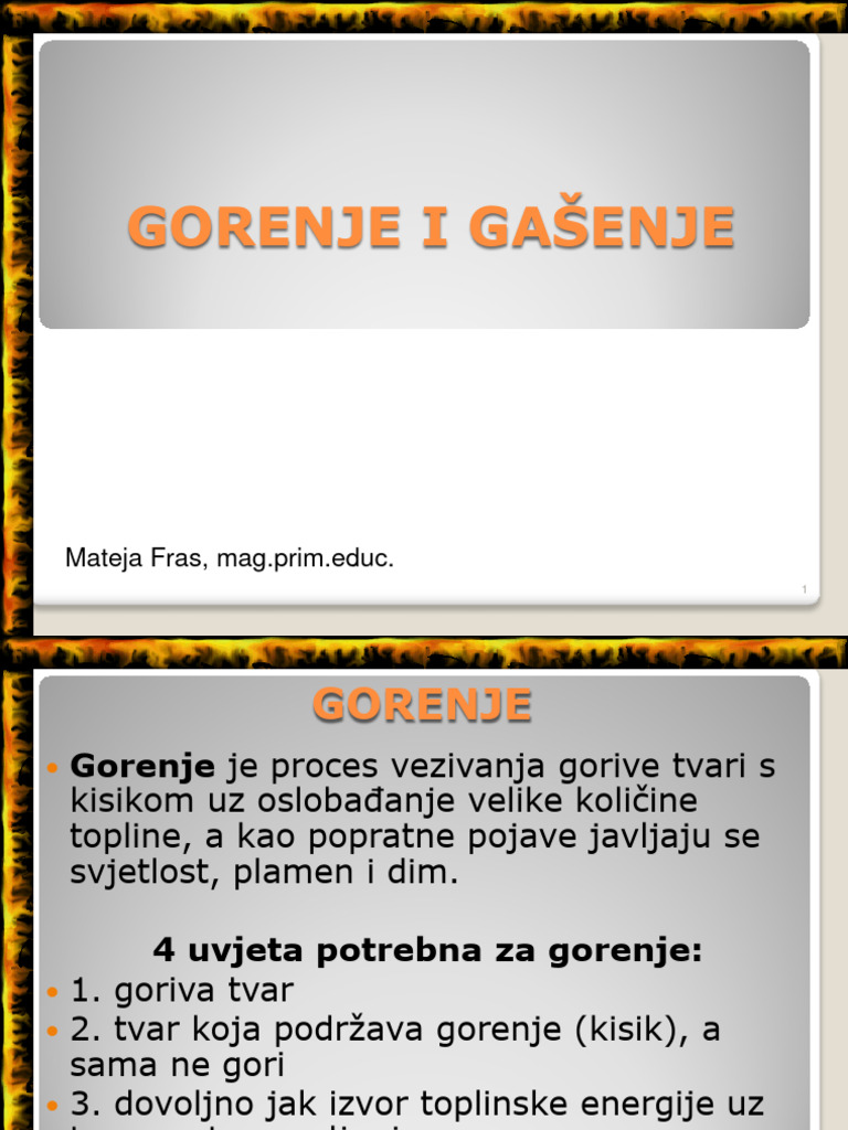 Gorenje I Gašenje WEB1 | PDF
