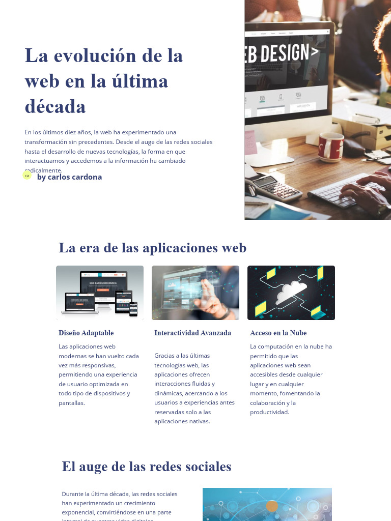 Modernizacion de La Web | PDF | Red mundial | Internet y web