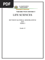 Life Sciences P2 Grade 12 2025 | PDF