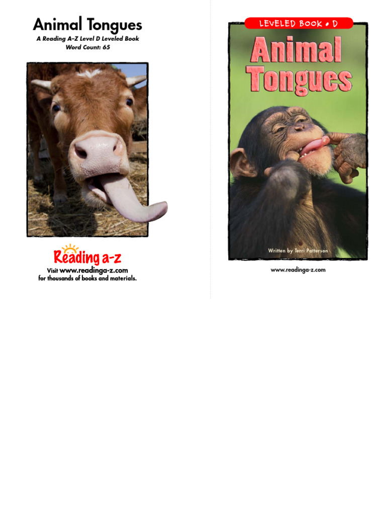 EFZ Animal Tongues | PDF