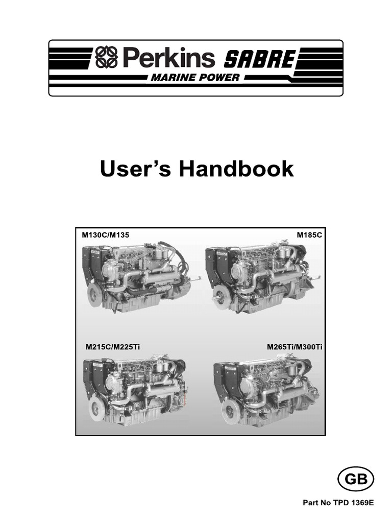 Handbook Main Engine | PDF | Internal Combustion Engine | Fuse (Electrical)