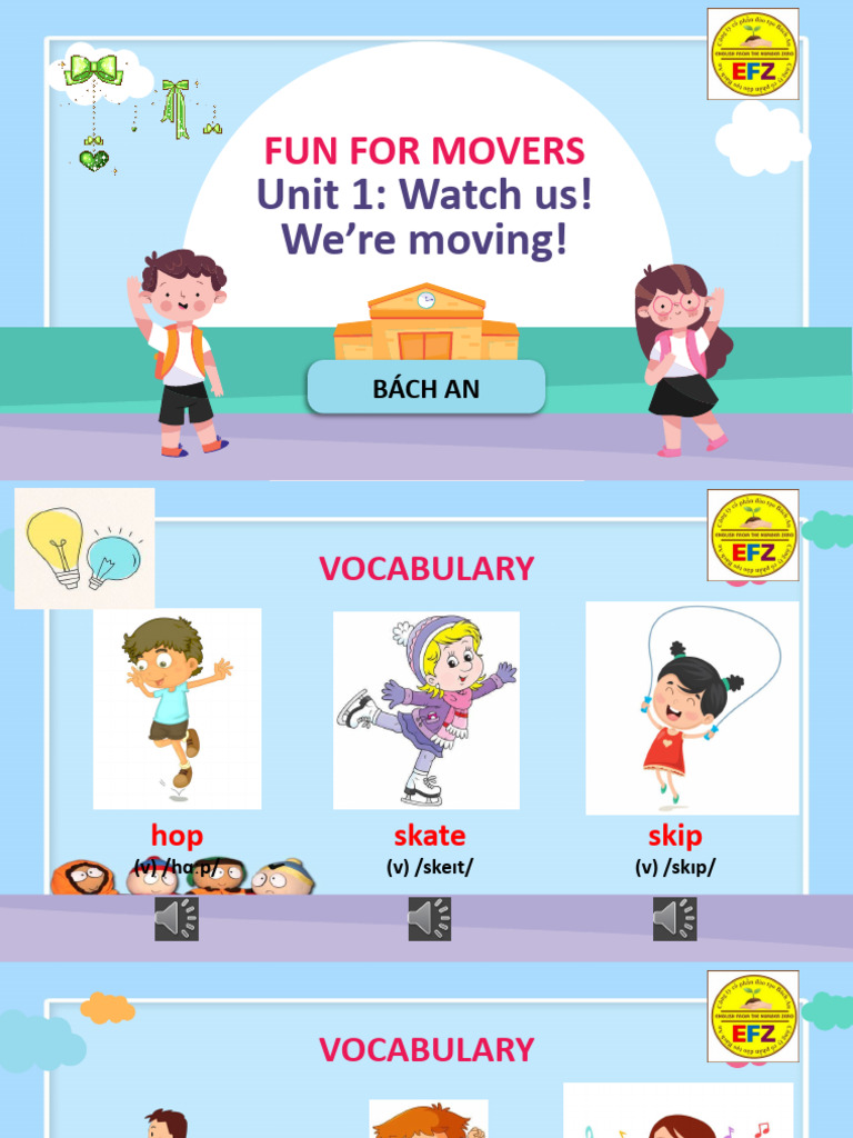 FFM - Unit 1 - Watch Us! We - Re Moving! | PDF | Grammar | Linguistics