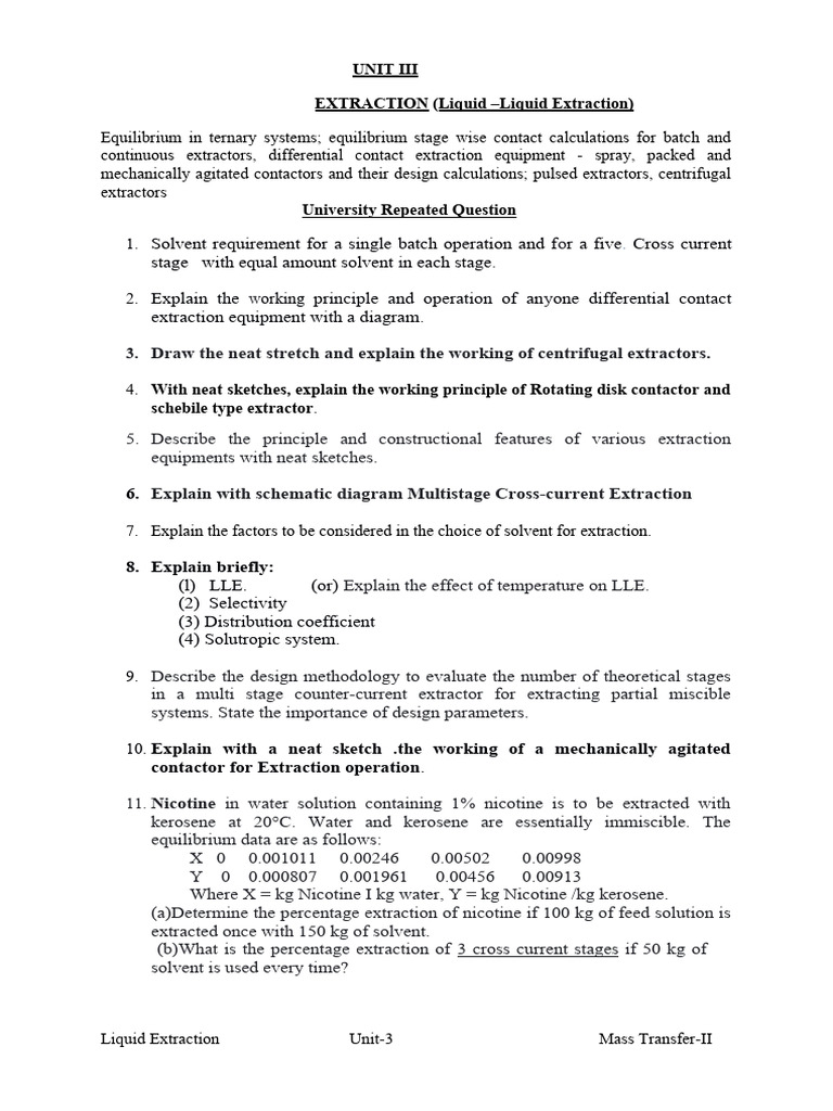 Unit - 3 Word | PDF | Chemistry | Physical Chemistry