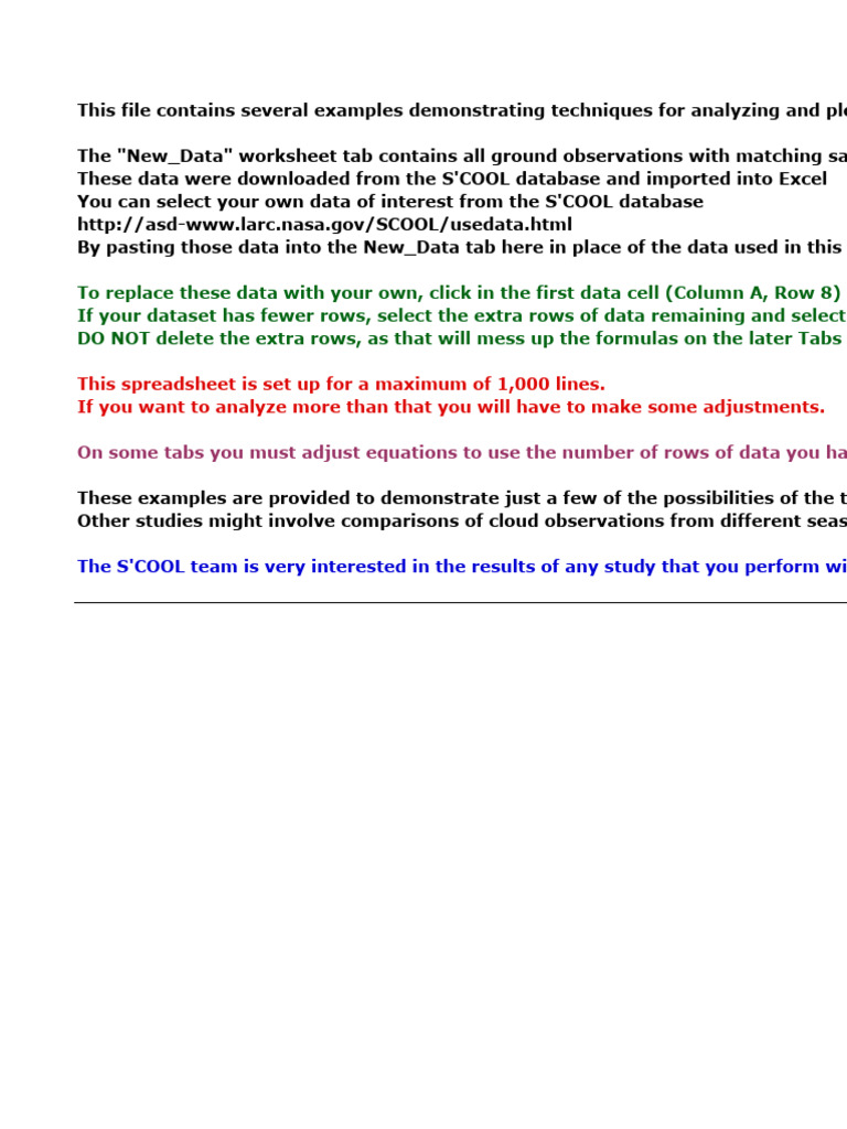 This Spreadsheet Is Set Up For A Maximum of 1,000 Lines. If You Want To ...