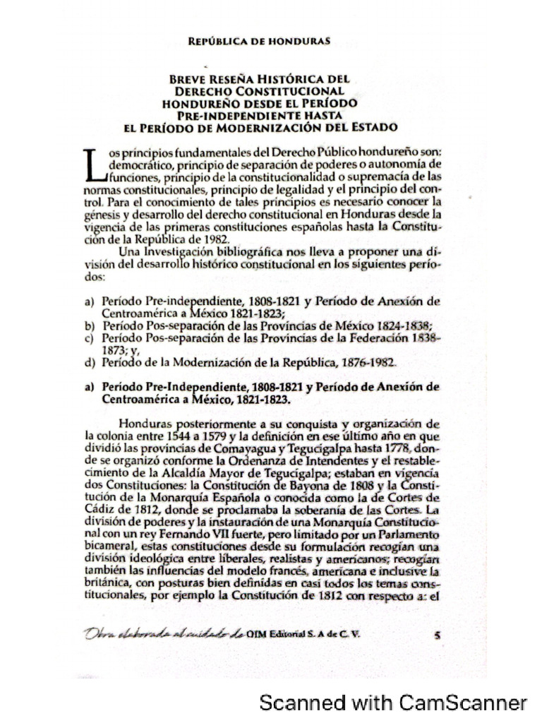 Historia De Las Constituciones De La Republica Pdf
