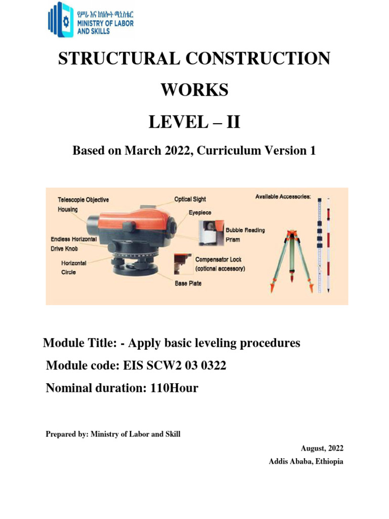 M03 Basic Leveling Level 2 | PDF | Surveying | Accuracy And Precision