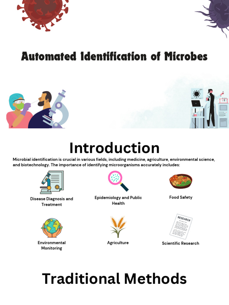 Automated Identification of Microbes | PDF | Dna Sequencing | Polymerase Chain Reaction