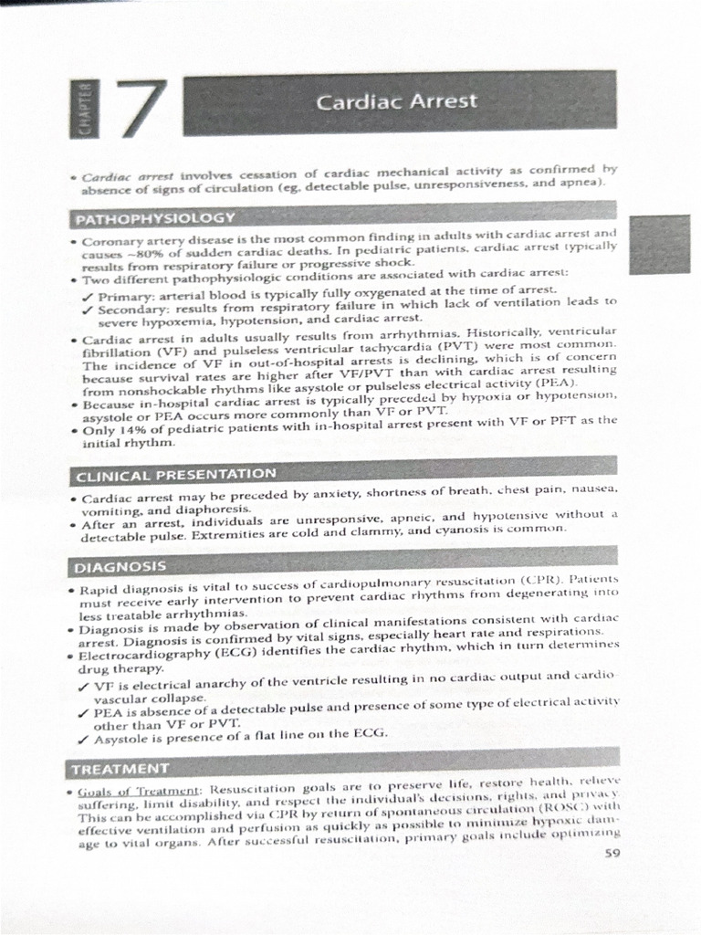 Cardiac Arrest | PDF