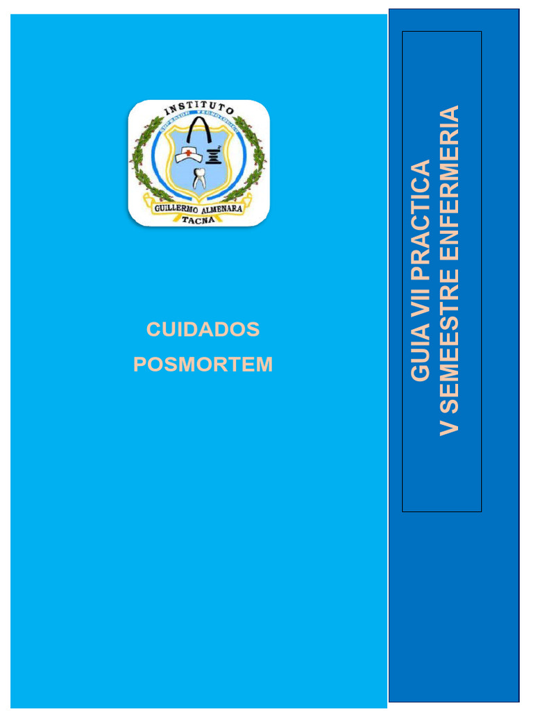 Guia 7 V Sem Cuidados Posmortem | PDF | Enfermería | Medicina CLINICA
