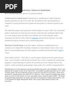 Key Manufacturing Vocabulary Terms | PDF | Inventory | Mass Production