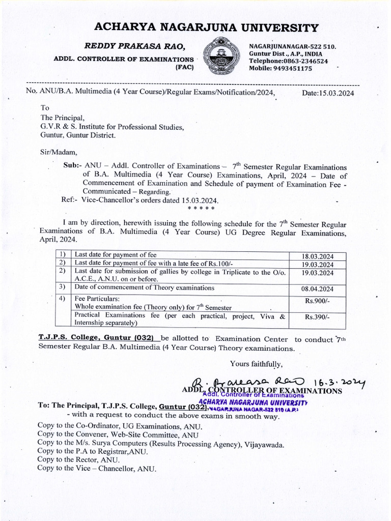 Bamultimedia 7 Thsem 2024 | PDF