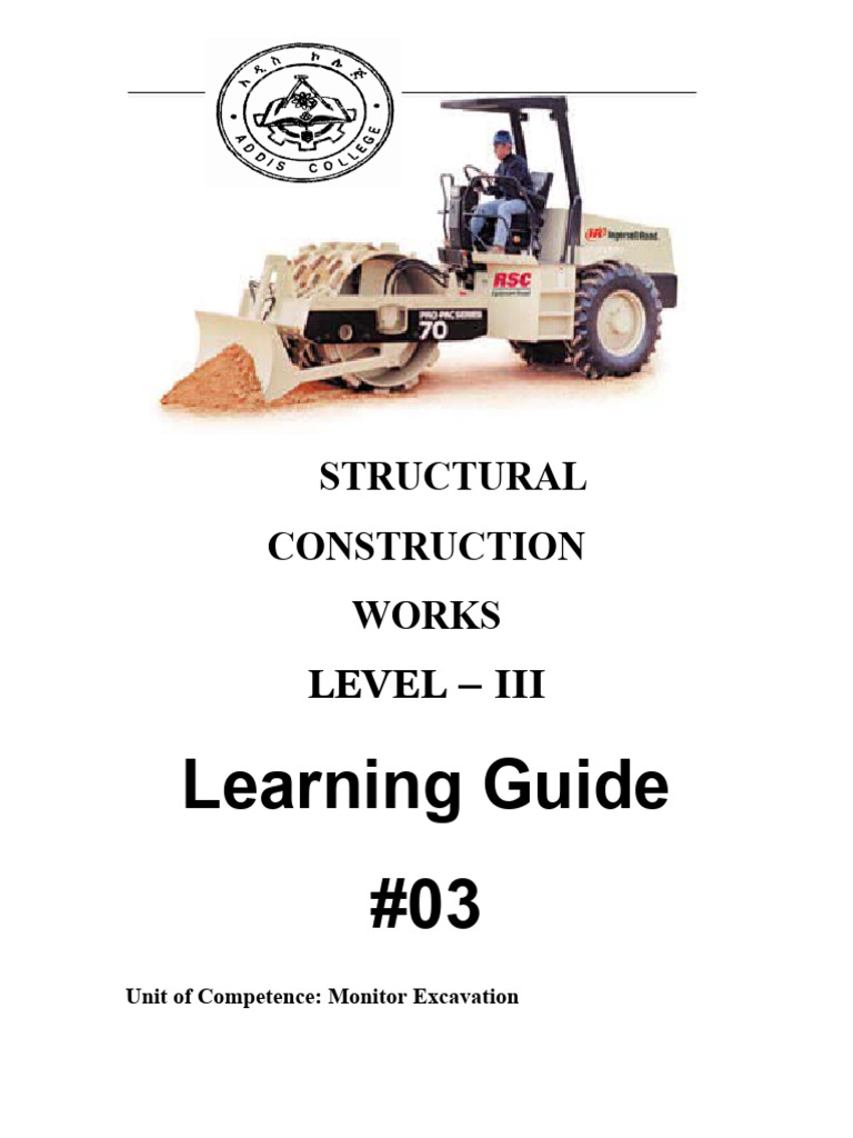Monitoring Excavation Procedures Guide | PDF | Loader (Equipment ...