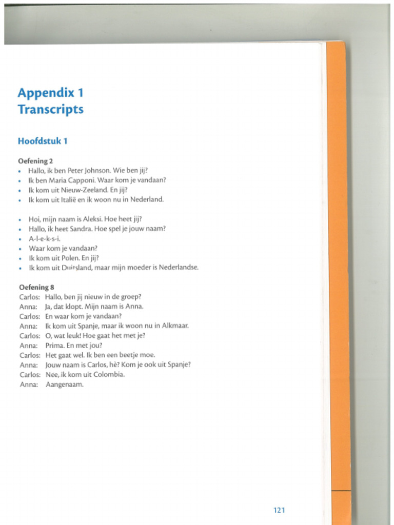 Deel 1 - Appendix 1 Transcripts p121-p128 | PDF