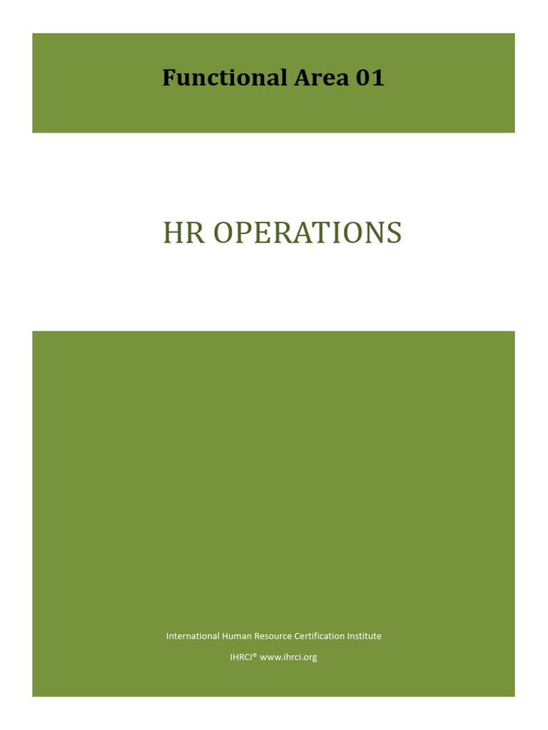 2024 APHRi Workbook Module 1 Final | PDF | Strategic Management | Human ...