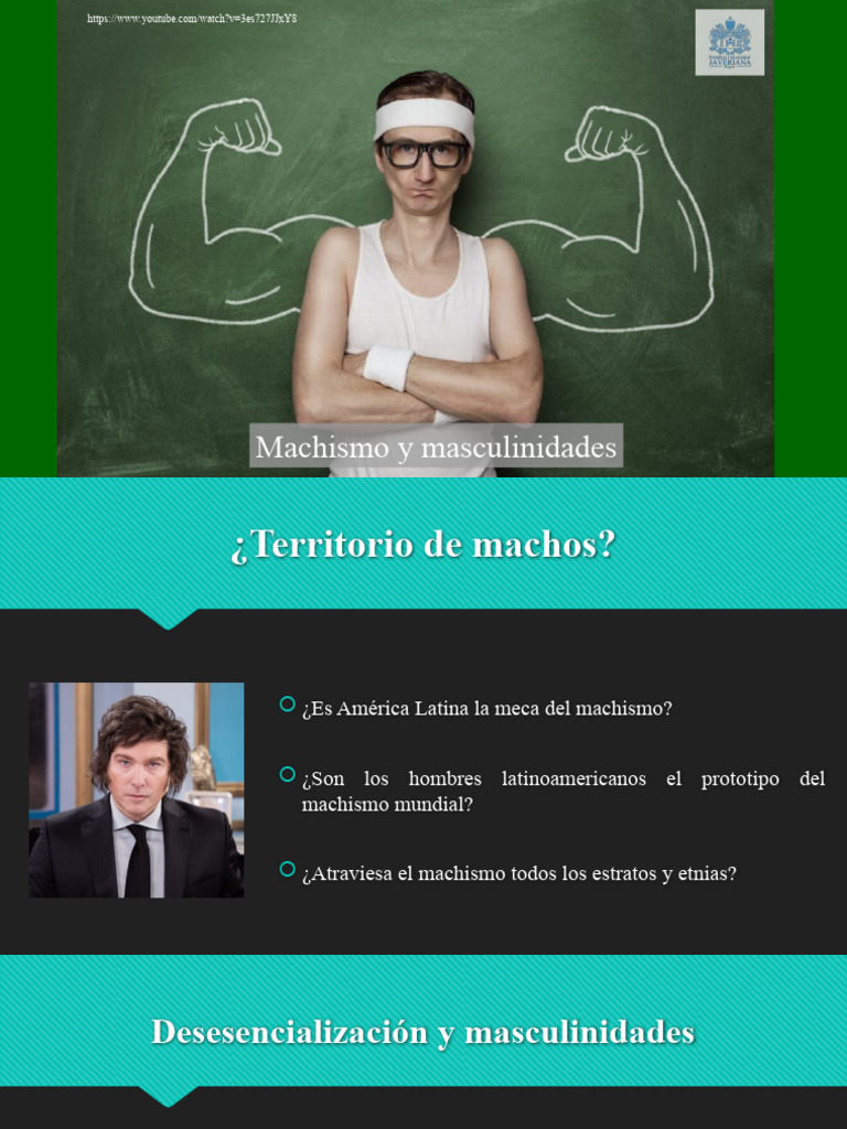 Machismo y Masculinidades | PDF | Masculinidad | Mundo occidental