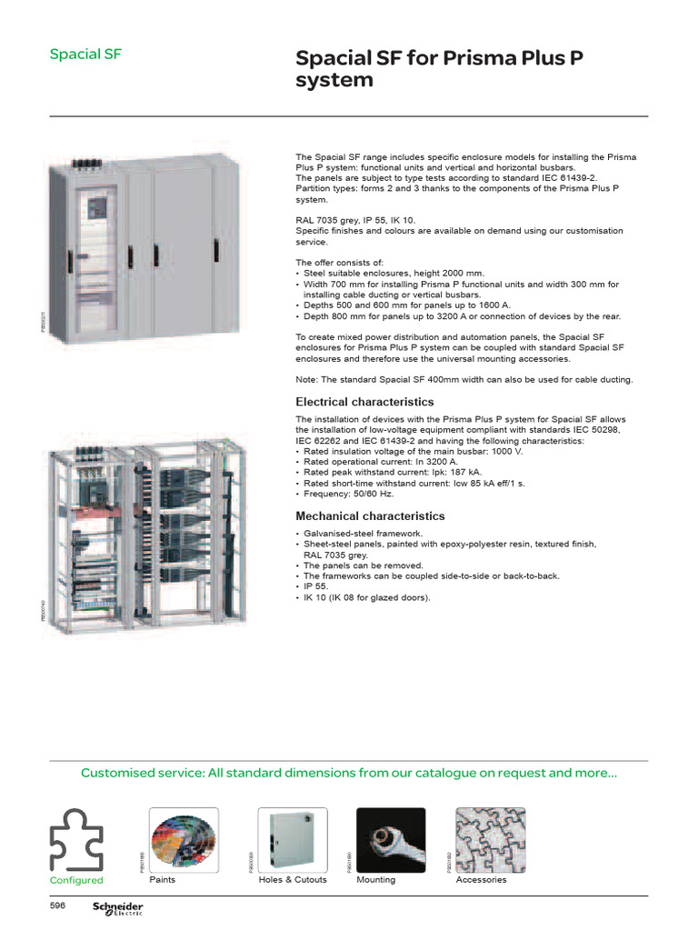 Spacial SF For Prisma Plus P System | PDF | Door | Manufactured Goods