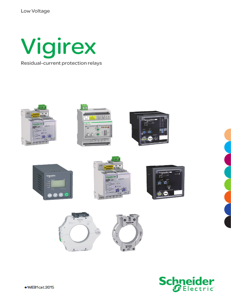 Vigirex Catalogo | PDF | Relay | Electric Power
