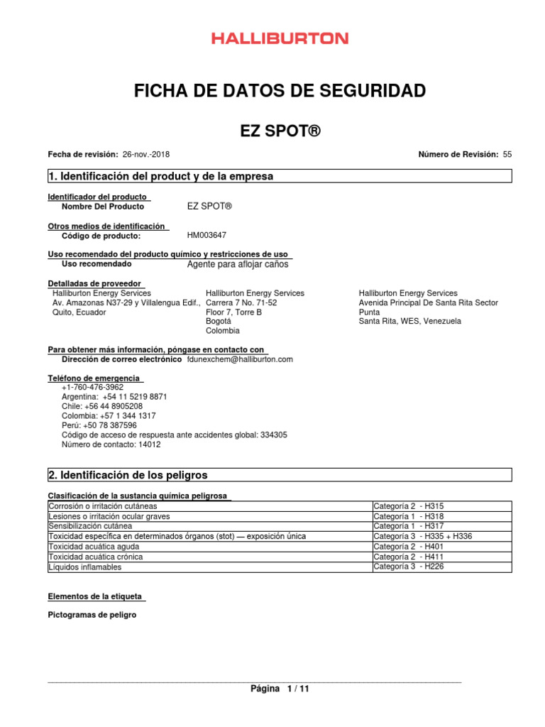Ez Spot | PDF | Agua | Solubilidad