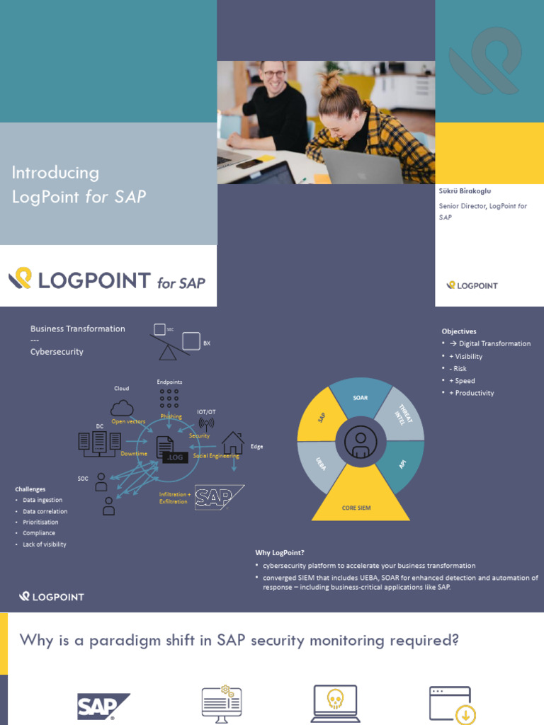 LogPoint For SAP - PRODUCT INTRO - FLYER | PDF | Computer Security ...