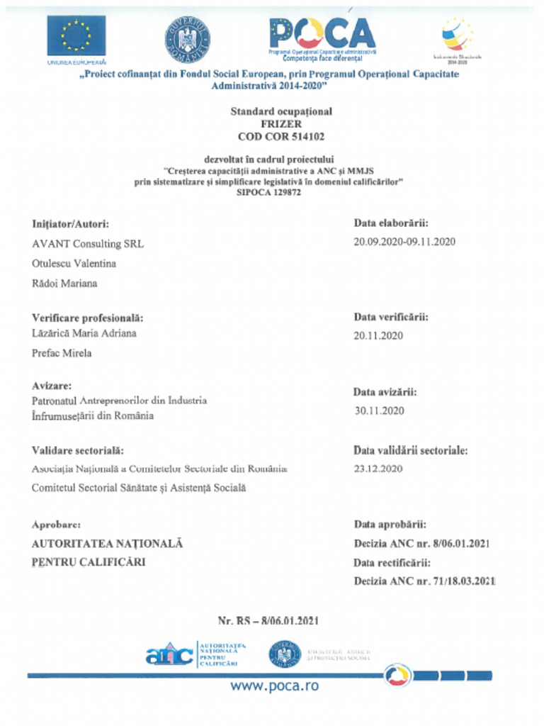 Cod Cor Nou Frizer | PDF