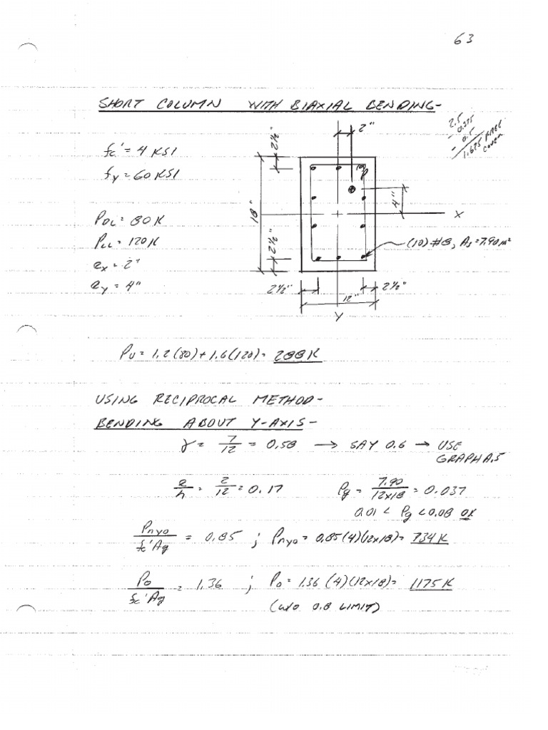Reinforced Concrete Design Note 6 | PDF
