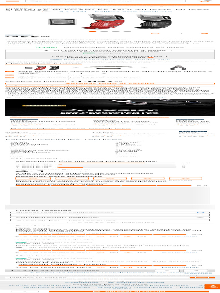 NAVAJAS PLEGABLES MULTIUSOS HUSKY 2 PIEZAS The Home Depot México | PDF