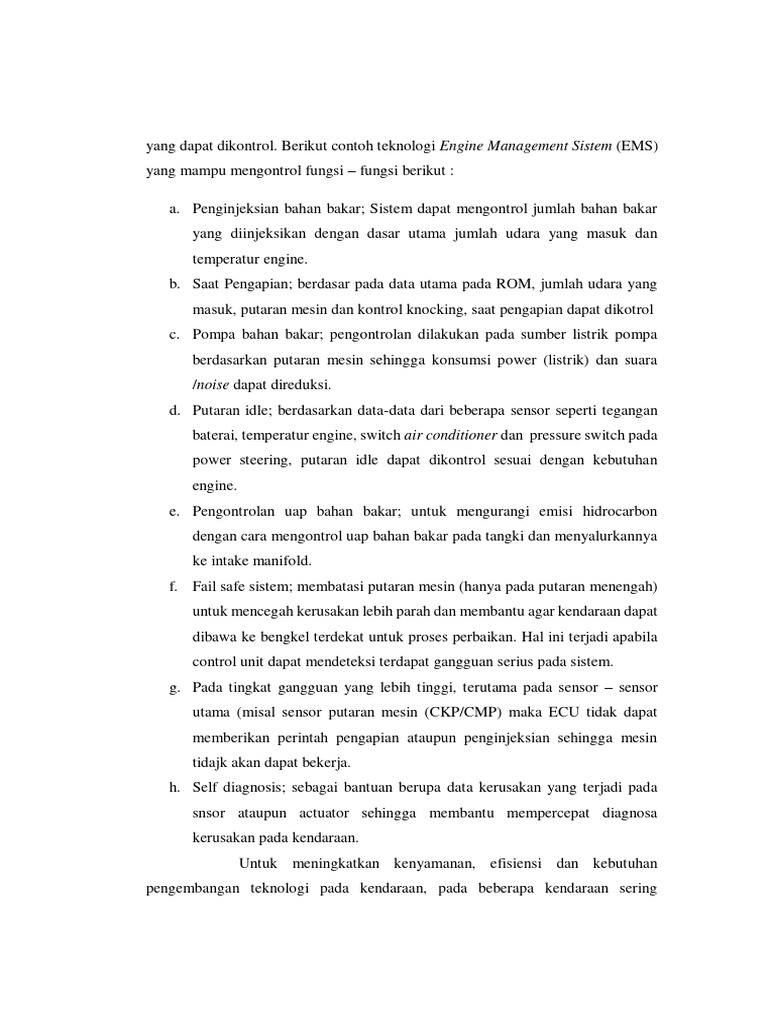 Fungsi EMS | PDF
