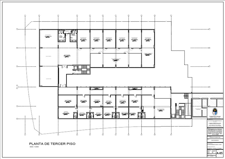 A05 Plano Tercer Piso | PDF