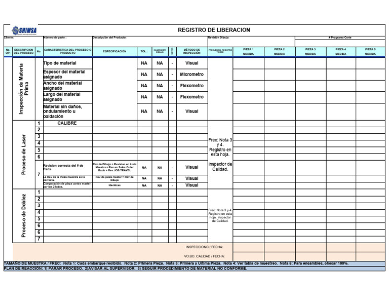 1a-Formato de Liberacion | PDF