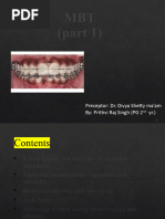 MBT | PDF | Orthodontics | Dental Anatomy