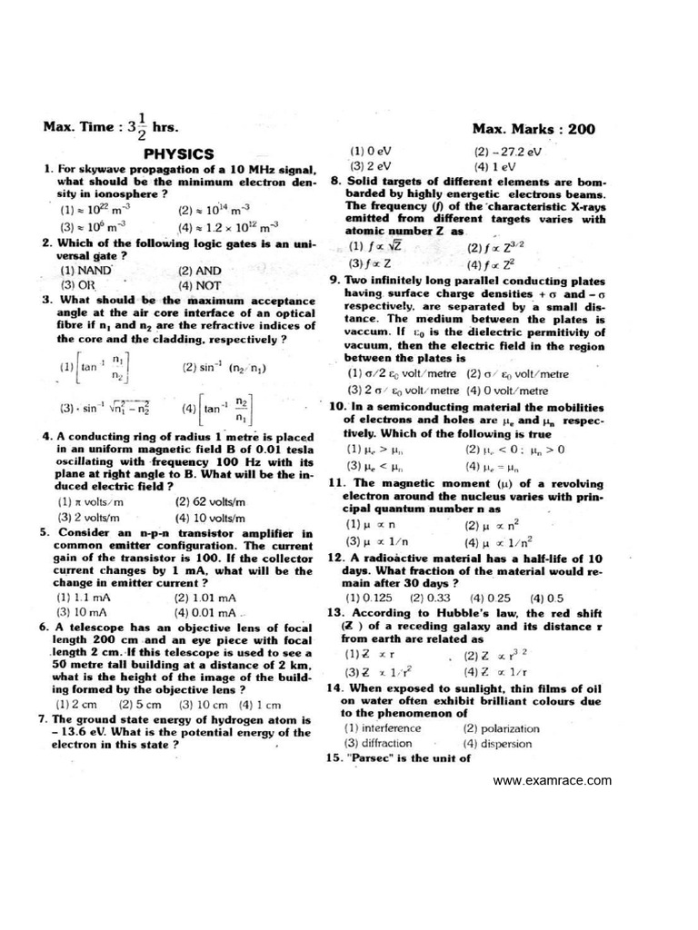 Aiims Mbbs Question Paper 2005 170 | PDF