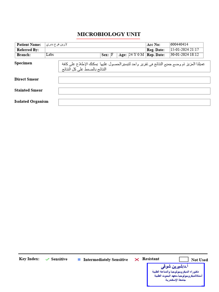 Microbiology Lab Report Summary | PDF | World Health Organization ...