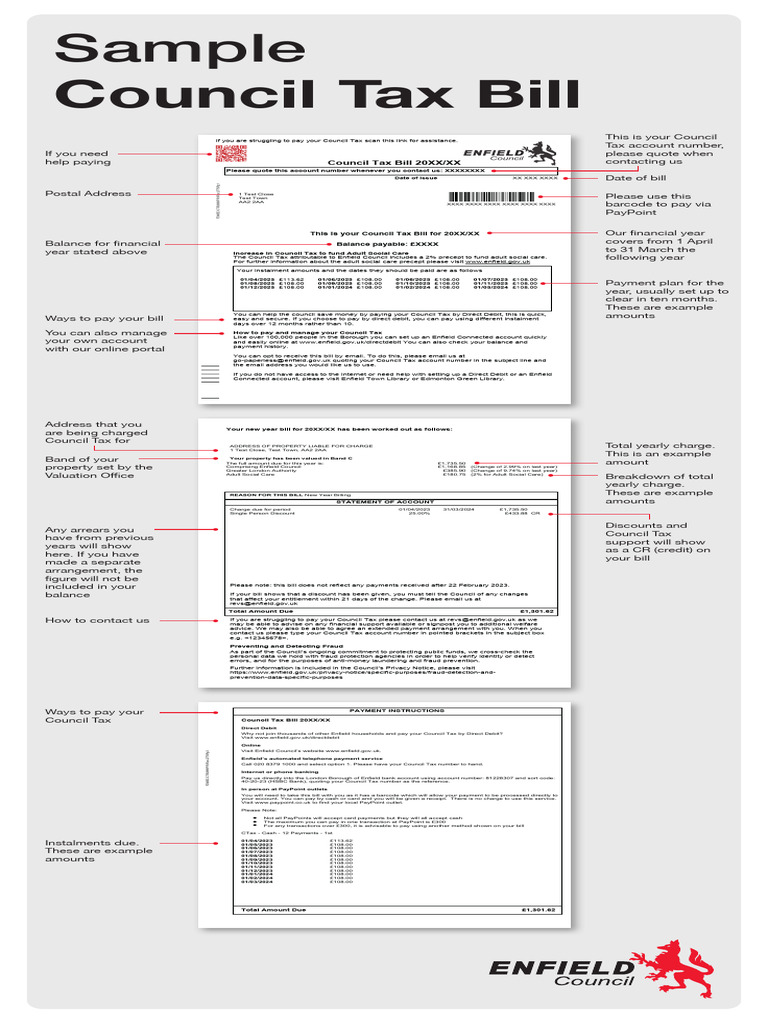 council-tax-information-sample-council-tax-bill-2023-24 | PDF ...