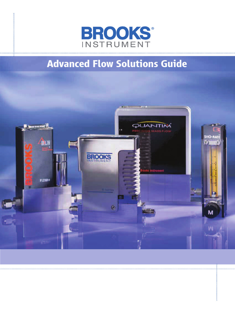 CATÁLOGO BROOKS sp-310 | PDF | Flow Measurement | Calibration