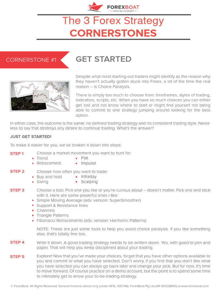 3 Forex Strategy Cornerstones 3 | PDF | Day Trading
