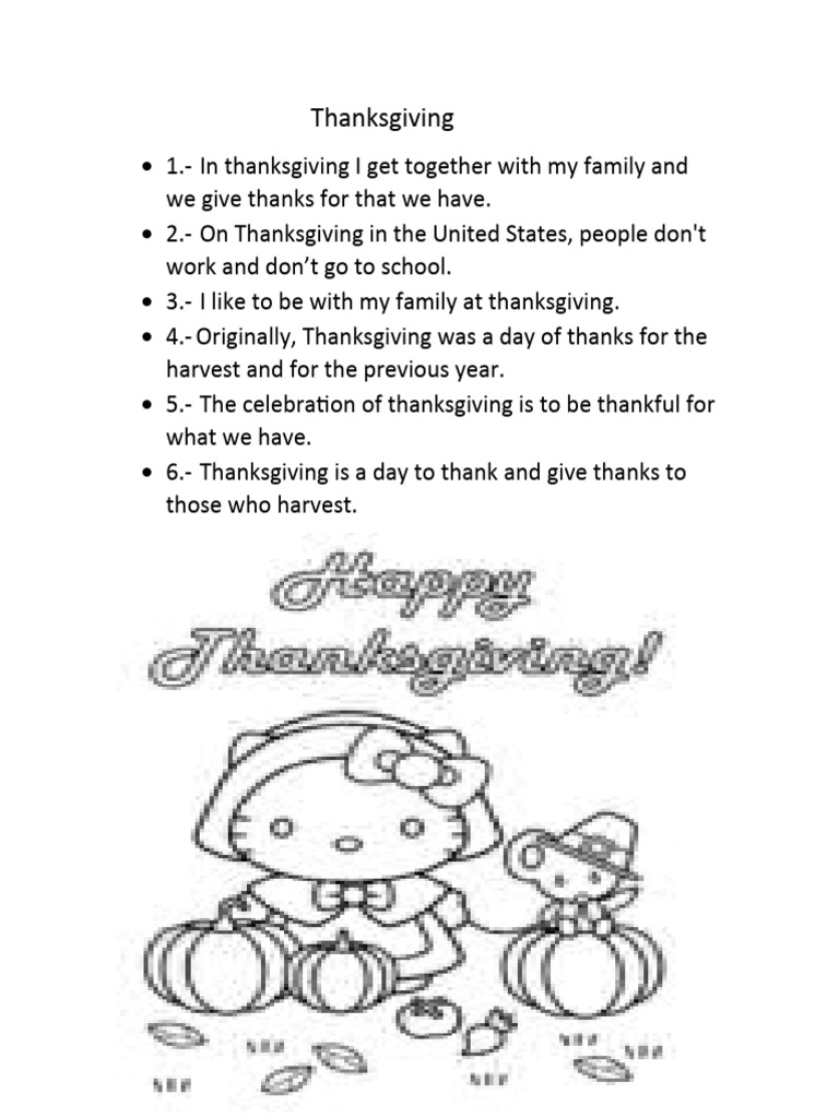 Thanksgiving | PDF