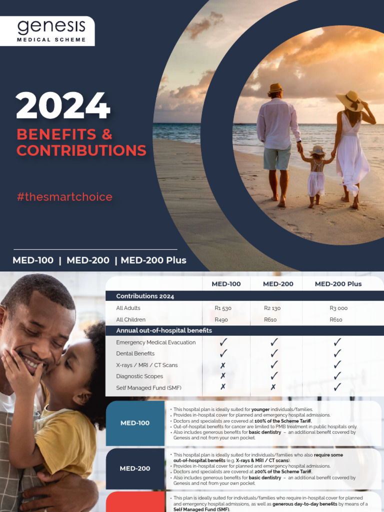 Genesis Medical Scheme Benefits Brochure 2024 | PDF | Dentistry | Hospital
