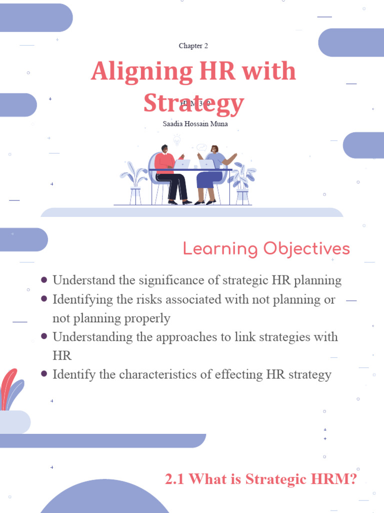 Strategic HRM: Aligning HR with Business Strategy | PDF | Strategic ...