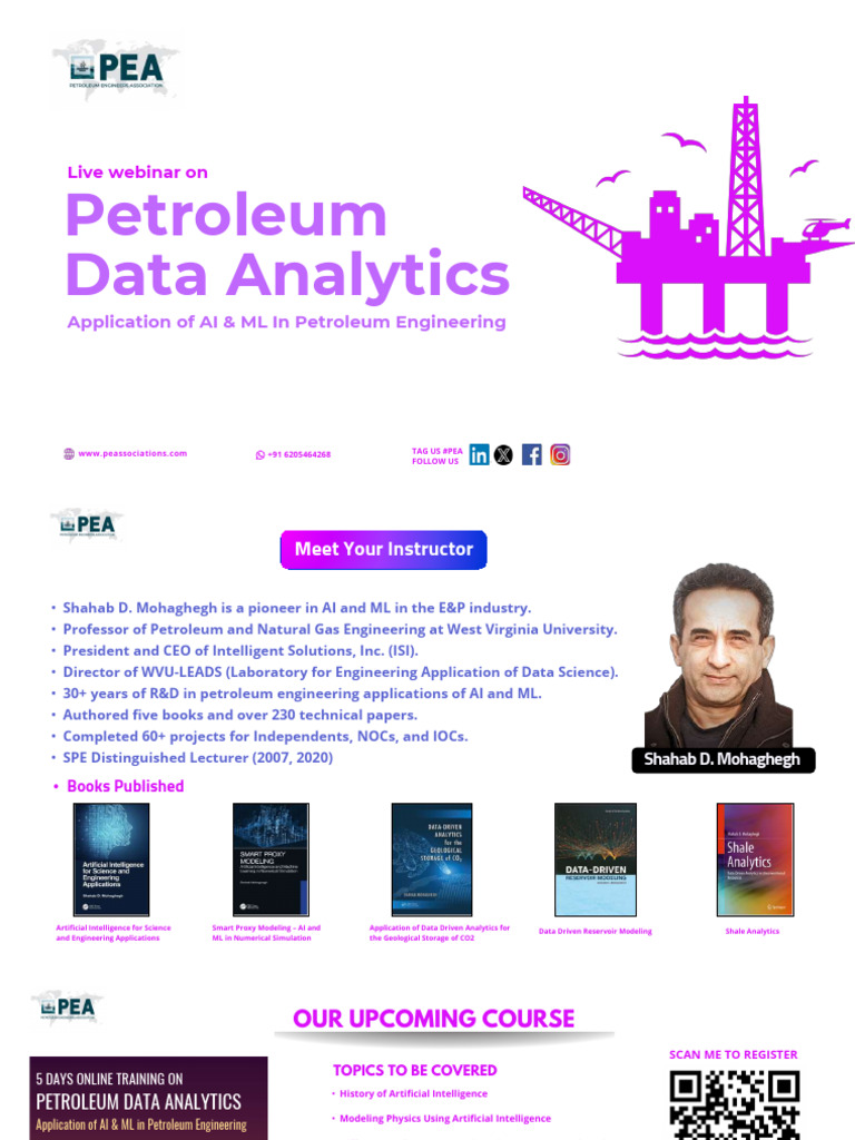 AI & ML in Petroleum Engineering Webinar | PDF | Artificial ...