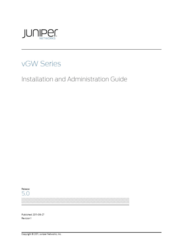 VGW Install Admin | PDF | Computing | Computer Science
