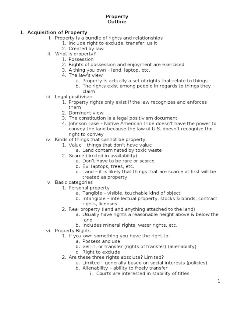 Best Property Outline | Download Free PDF | Fee Simple | Leasehold Estate