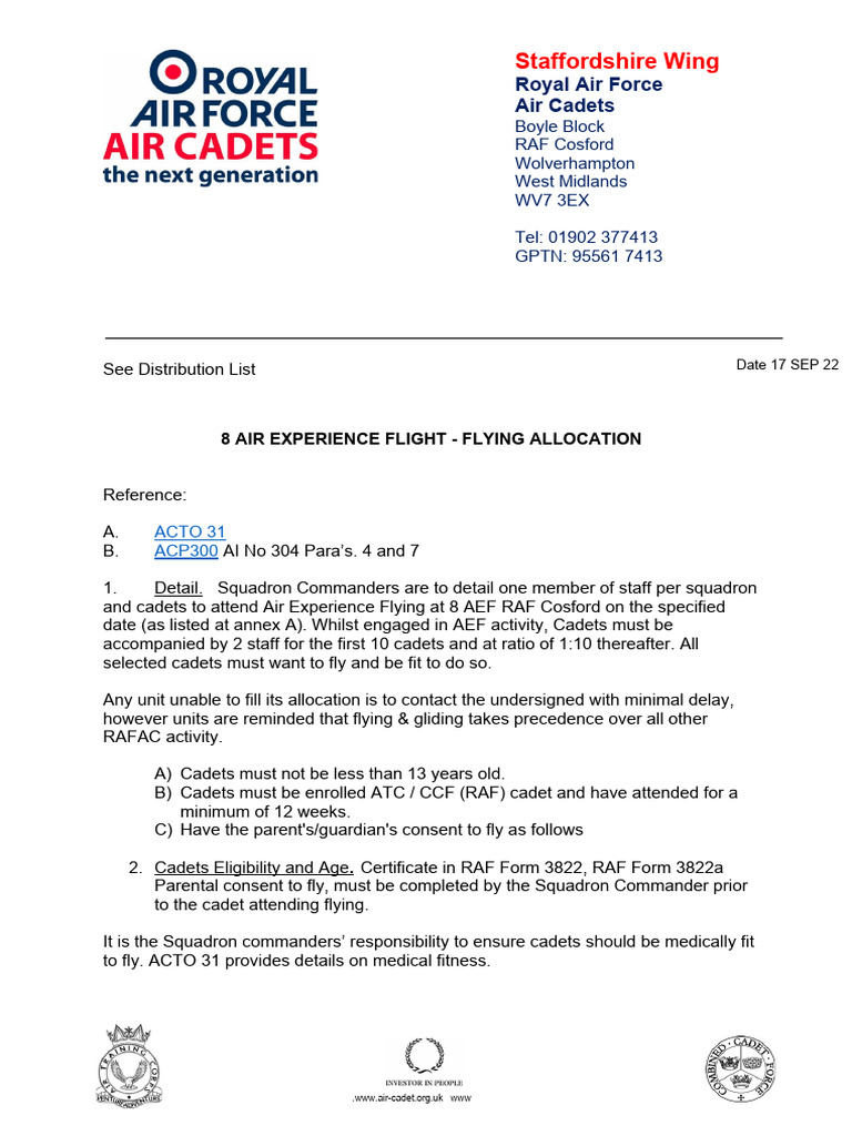 8 AEF Joining Instructions 2 | PDF | Technology & Engineering
