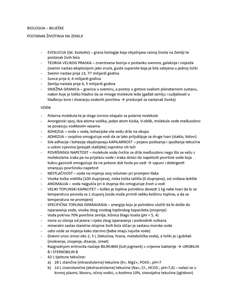 Biologija 2 | PDF