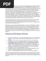 Summary of "The Remains of the Day" | PDF