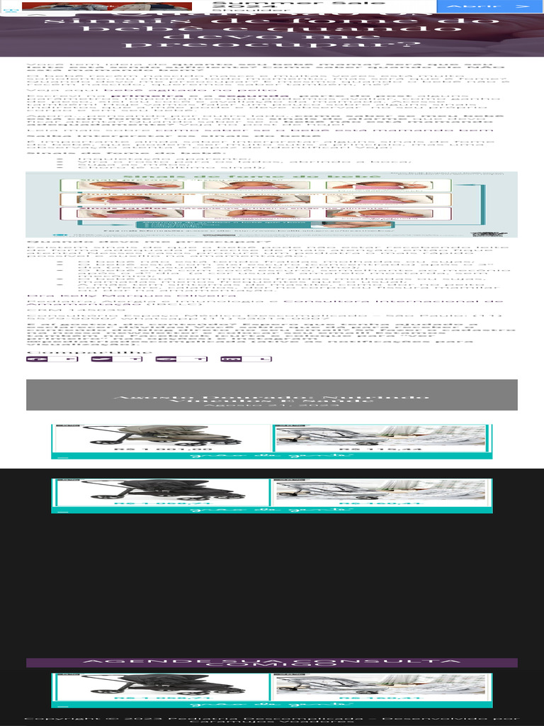 Quais São Os Sinais de Fome Do Bebê e Quando Devo | PDF | Amamentação