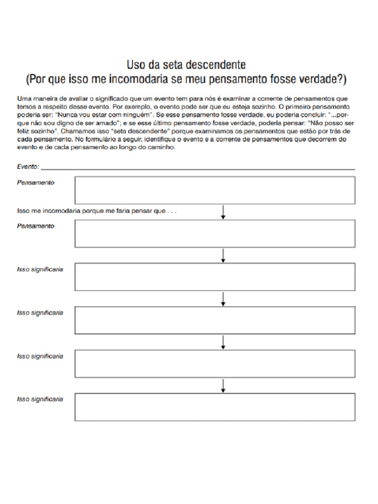 Seta Descendente | PDF