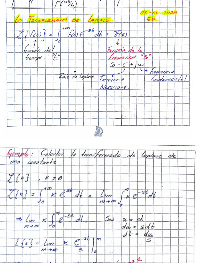 Transformada de Laplace | PDF