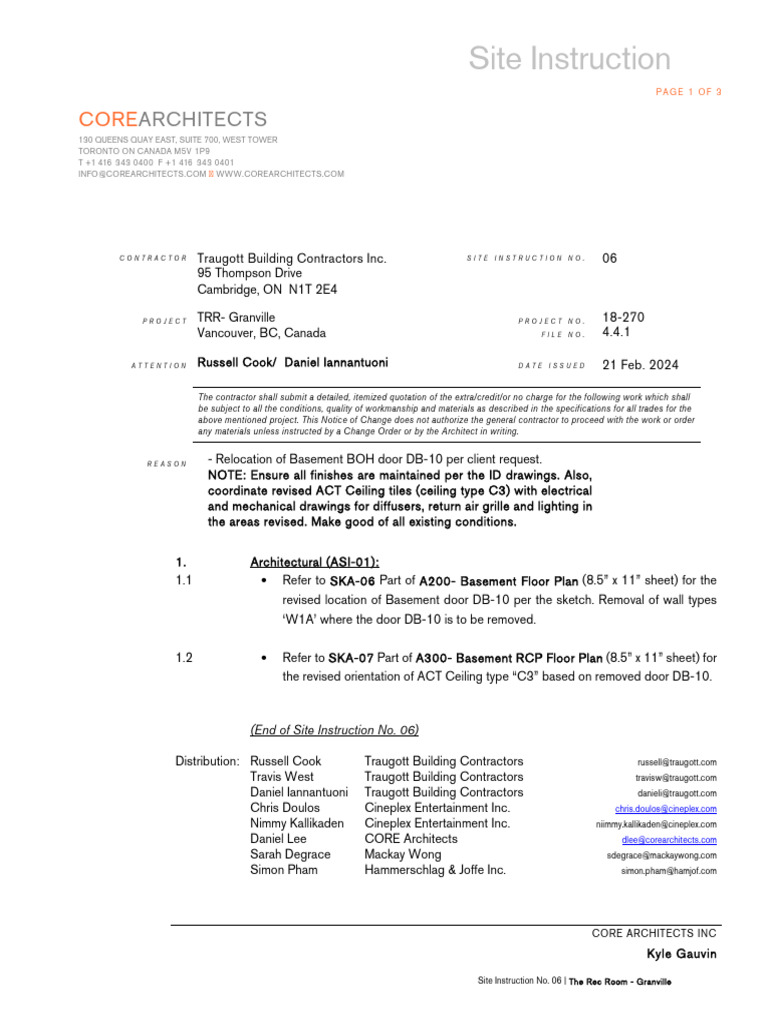 18-270 - Traugott - 2024-02-21 - SI-06 (ASI-01) Basement BOH Door ...