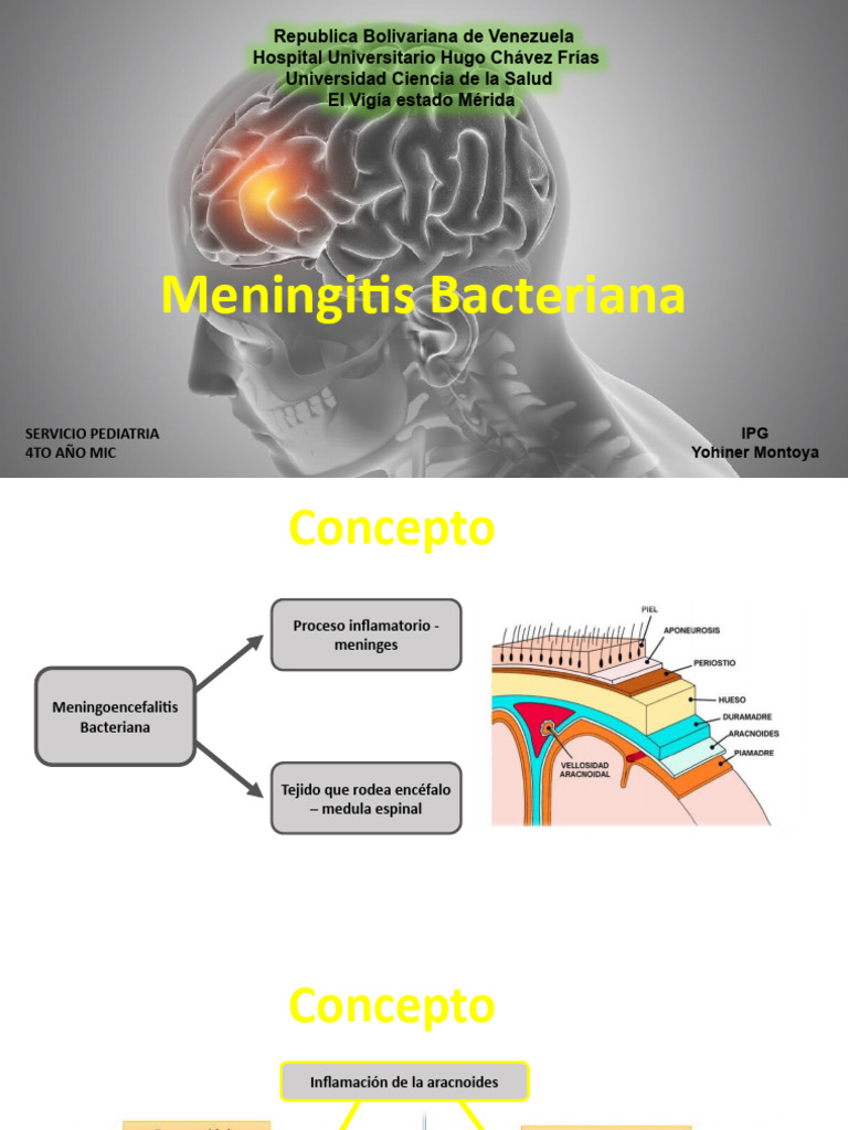 Meningitis Bacteriana | PDF | Meningitis | Especialidades Medicas